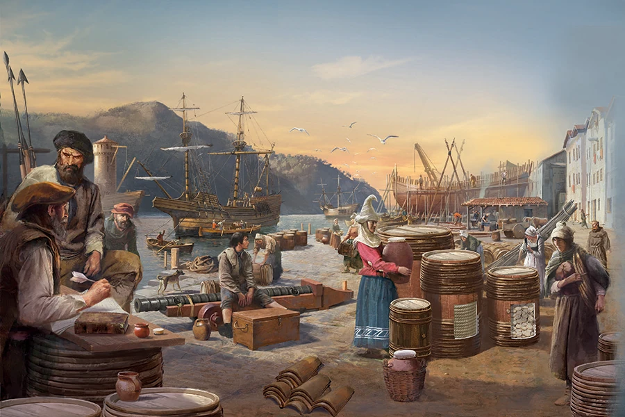 El último viaje de la nao San Juan a Terranova - San Telmo Museoa