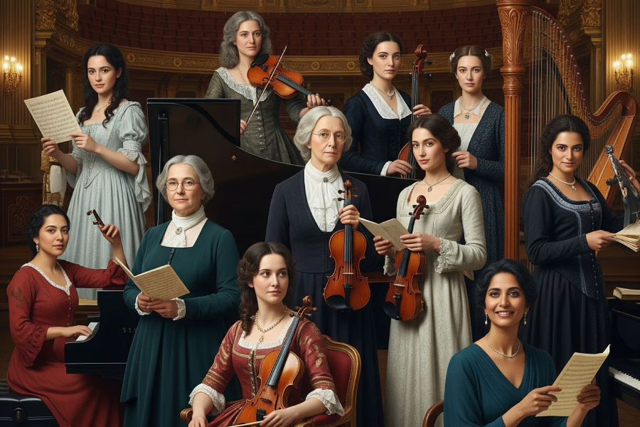 Mujeres compositoras en la música clásica - San Sebastián, ciudad de la ...