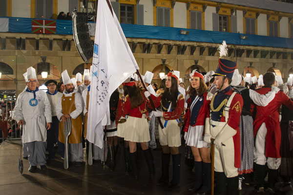 Arriada de la Bandera - San Sebastián, ciudad de la cultura